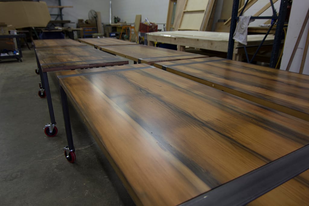 Reclaimed Wood Trends: Picklewood Tables - Hammer & Hand